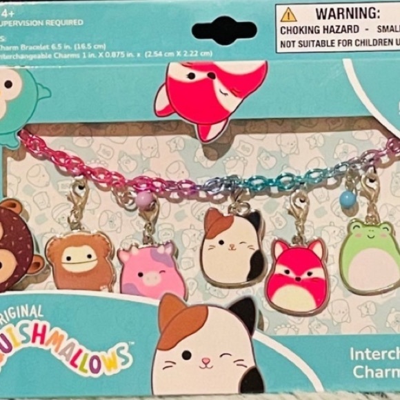 Squishmallows | Accessories | Squishmallow Bracelet With 5 Charms ...